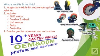 AGV in Manufacturing & Automatic Guided Vehicle Maker | PPTX