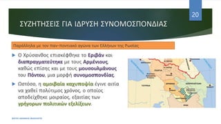 Αγώνες για τη δημιουργία αυτόνομης Ποντιακής Δημοκρατίας (1917-1922) | PPSX