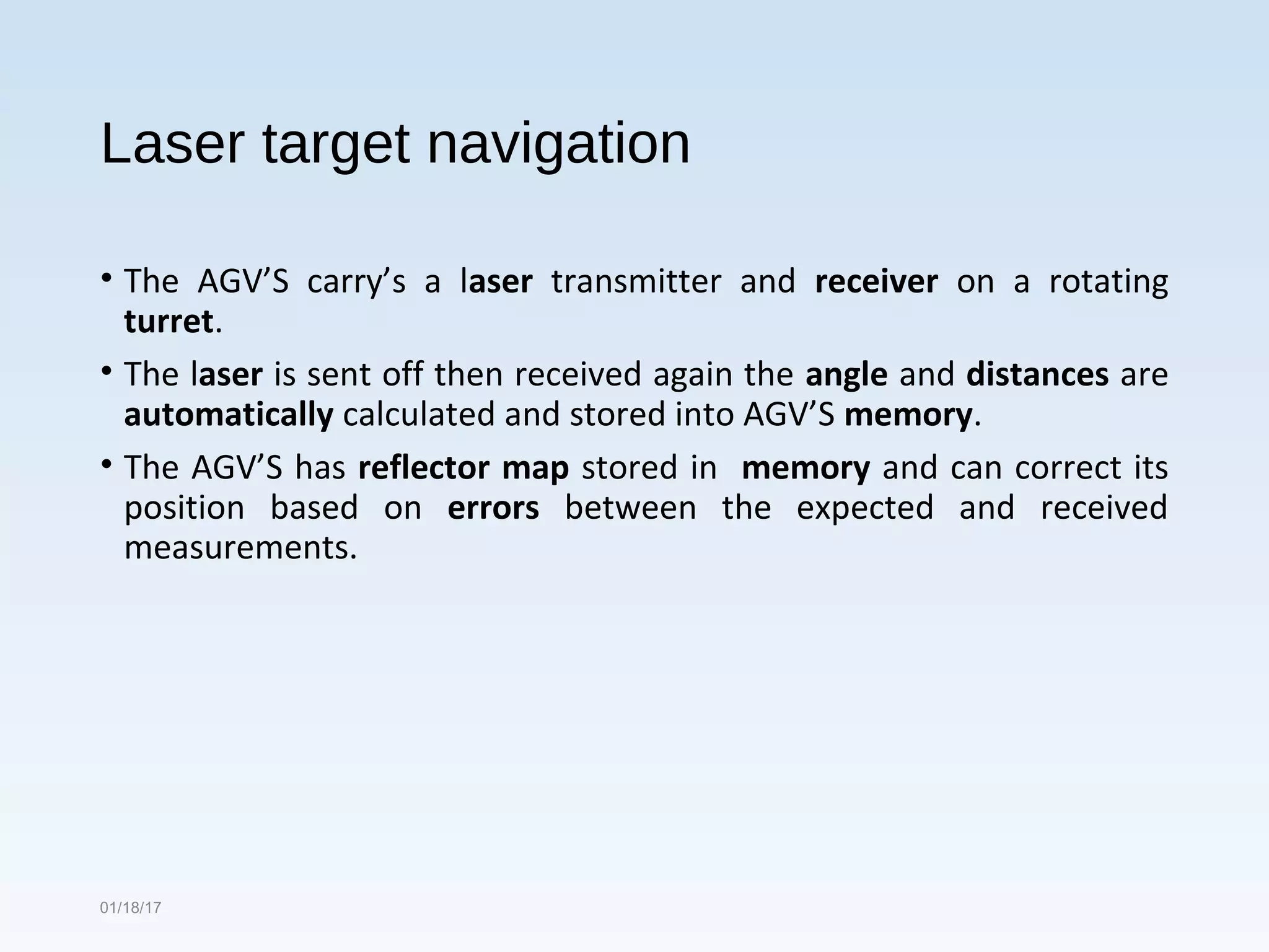 aotomated guided vehicle | PPT