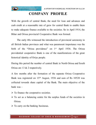 Project report of oscb 11 | DOCX