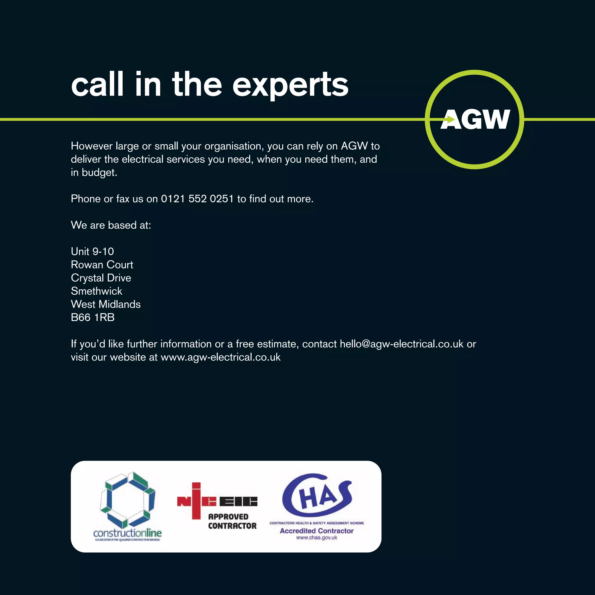 Agw Brochure | PDF