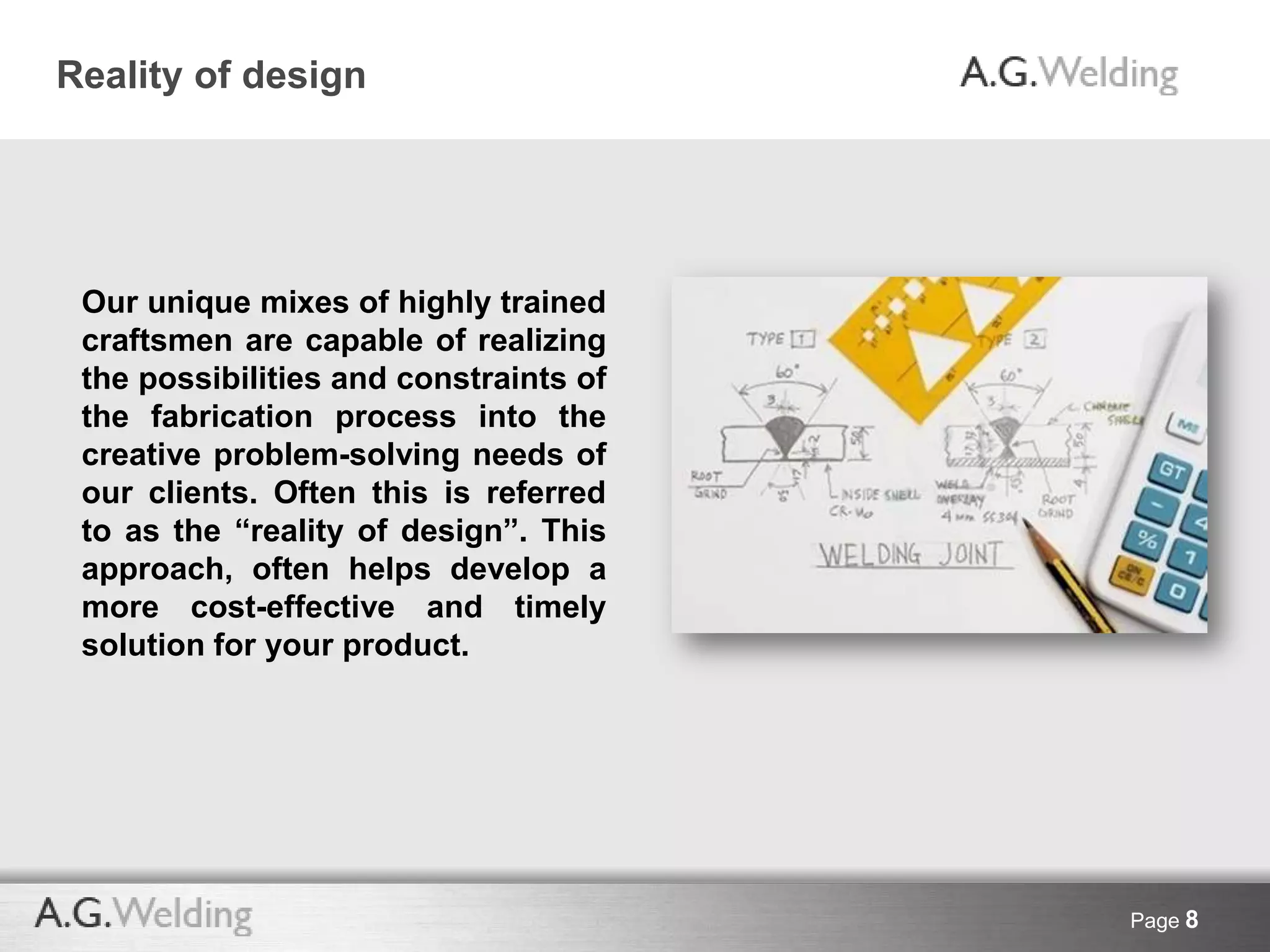 A.G. Welding prensentation | PPT