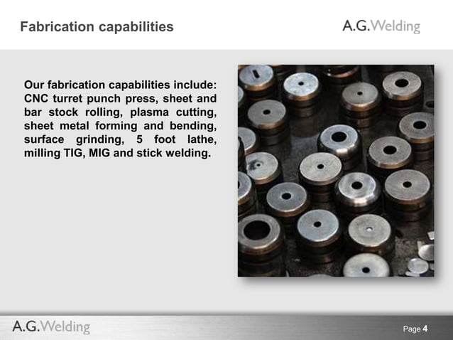 A.G. Welding prensentation | PPT