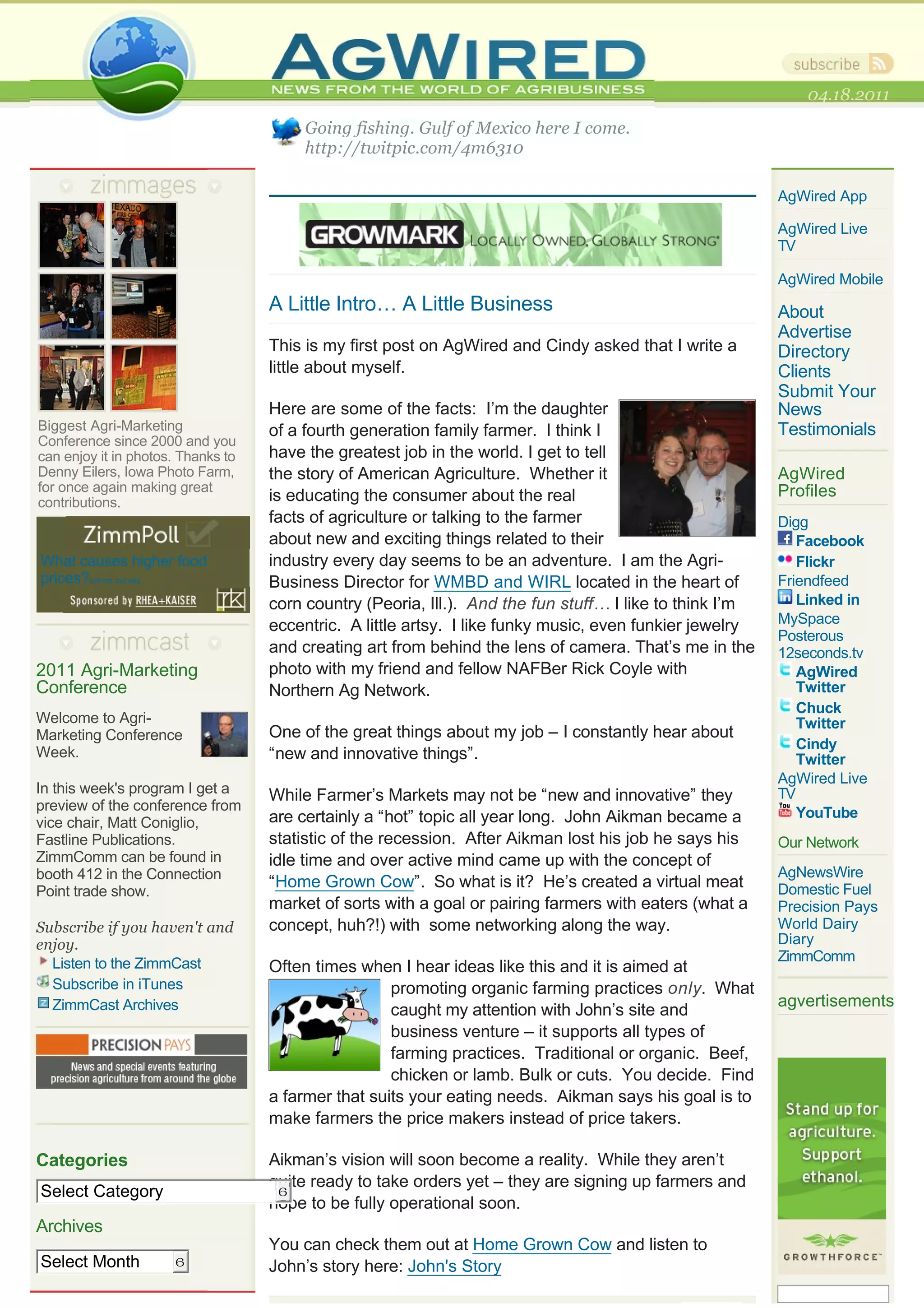 AgWired Blog - A little business | PDF