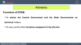 Administration of Drugs and Cosmetics Act | PPTX