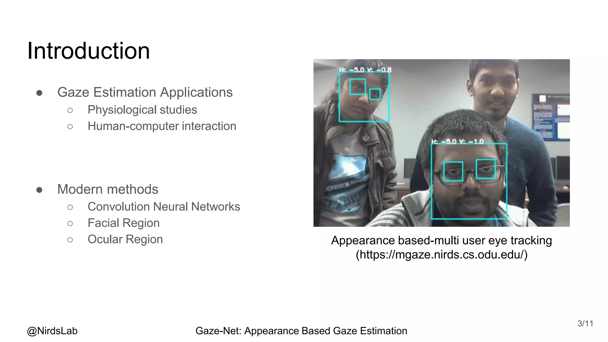 Gaze Net Appearance Based Gaze Estimation Using Capsulenetworks Pptx