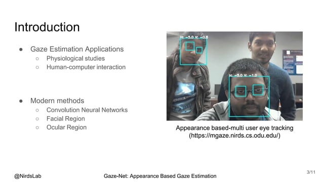 Gaze-Net: Appearance-Based Gaze Estimation using CapsuleNetworks | PPTX