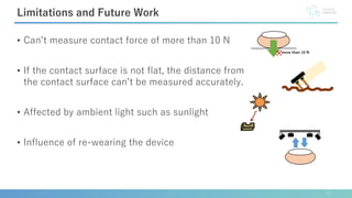 Estimation of Fingertip Contact Force by Measuring Skin Deformation and ...