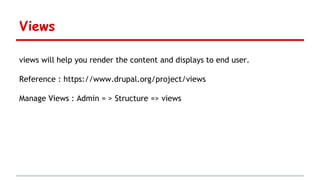 Drupal 7 Features - Introduction - Basics | PPT