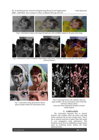 A Real Time Video Colorization Method with Gabor Feature Space | PDF