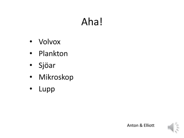 Aha! Biologi | PPT