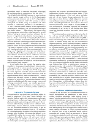 AHA.Statin Toxicity.pdf | Heart and Cardiovascular Diseases | Diseases ...