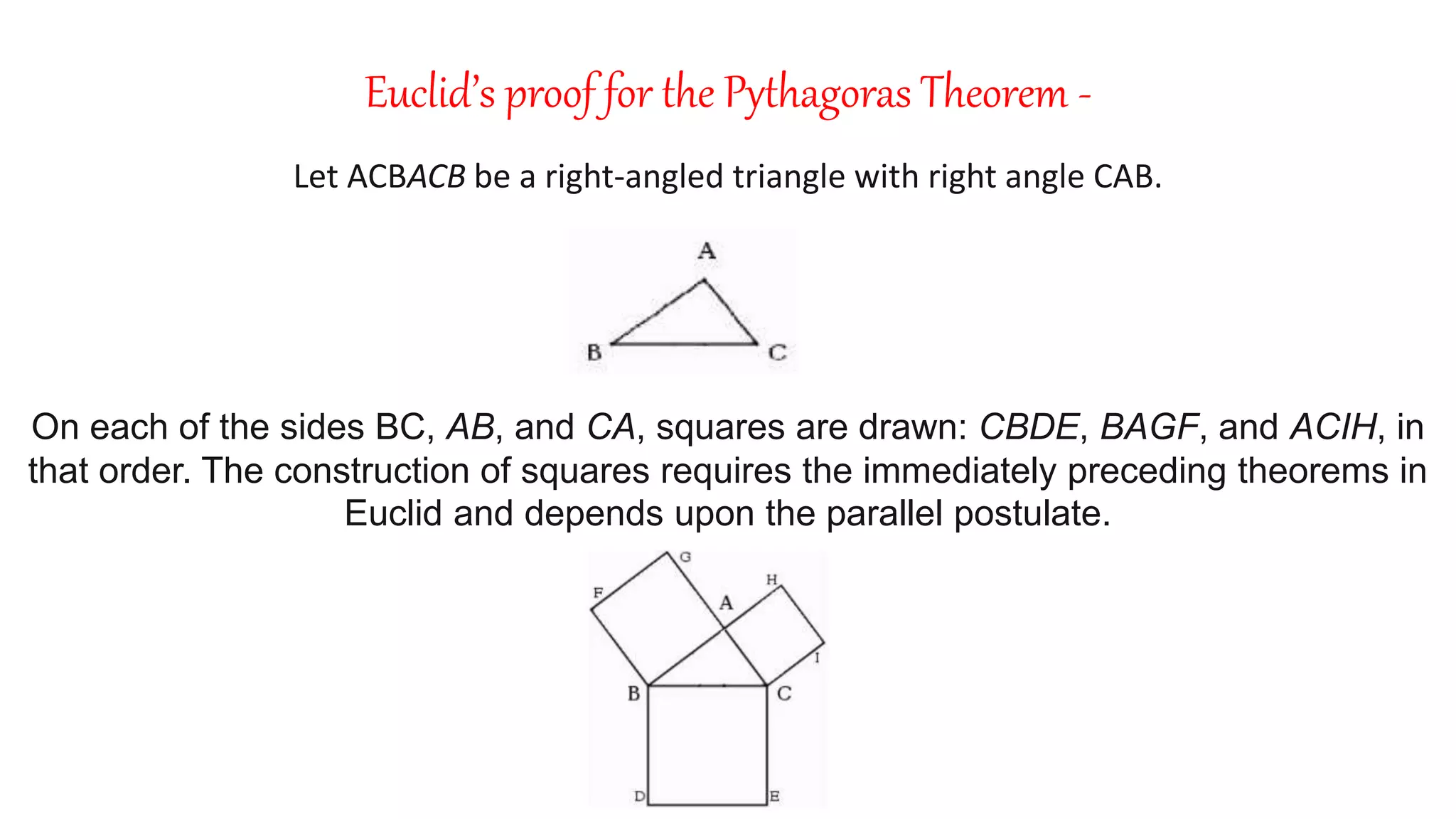 Euclid and his achievements. | PPTX
