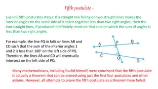Euclid and his achievements. | PPT