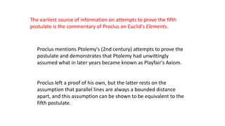 Euclid and his achievements. | PPT