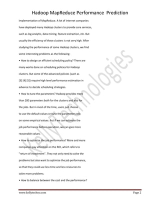 A hadoop map reduce | PDF