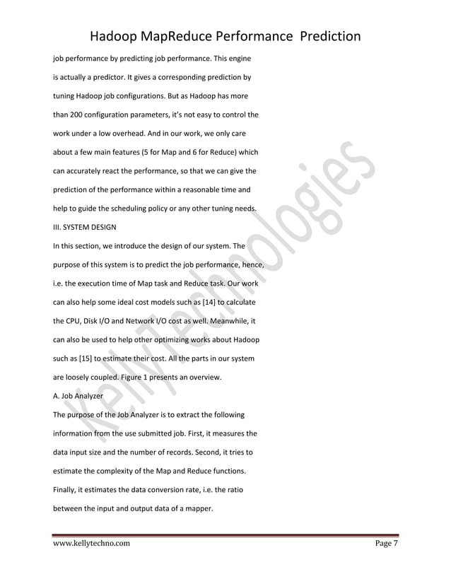 A hadoop map reduce | PDF