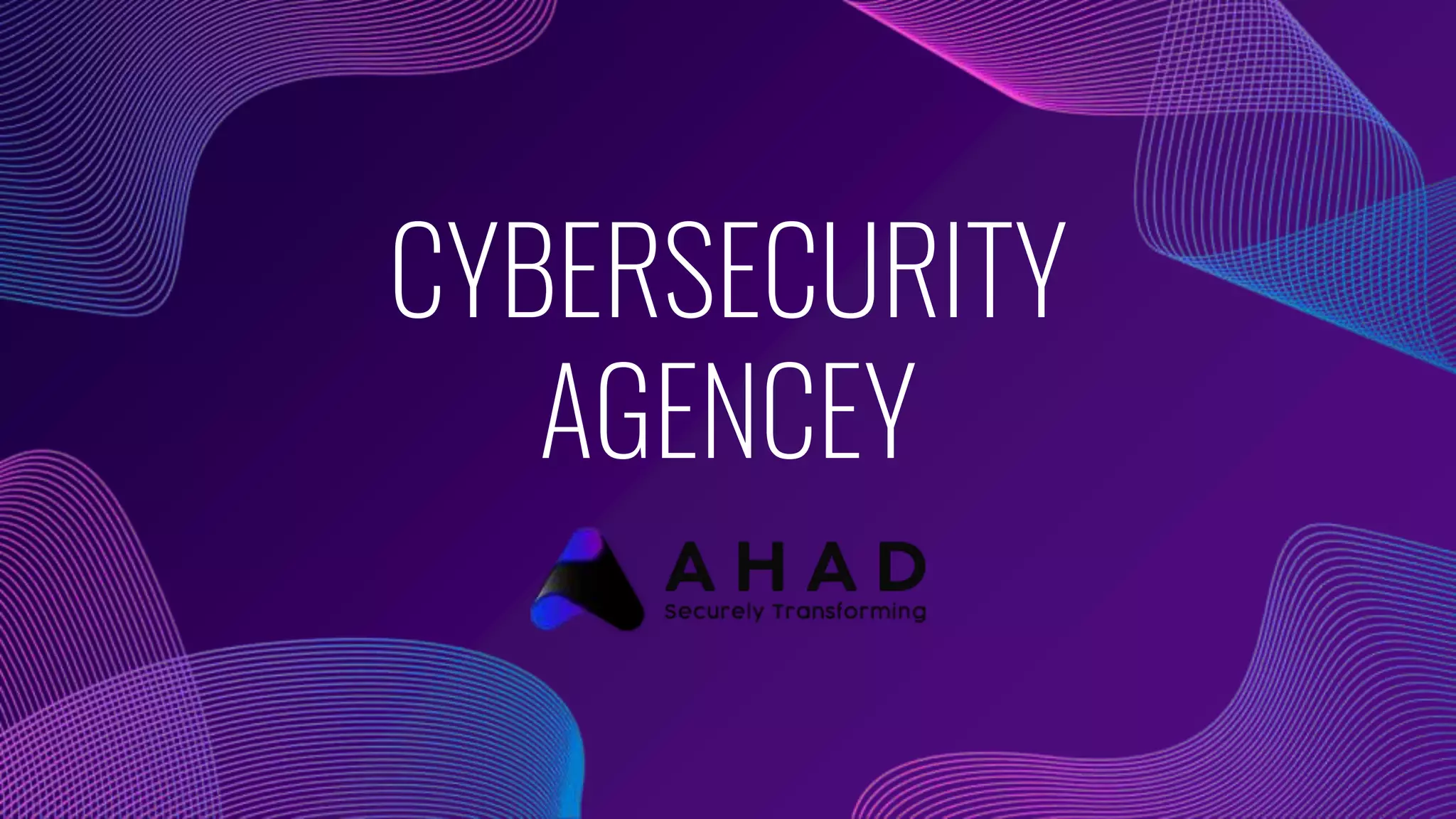 Best Cybersecurity, Digital Transformation And Risk Management Service -AHAD | PPTX | Business ...