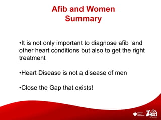 Atrial Fibrillation in Women - St Vincent's, Birmingham, AL | PPTX