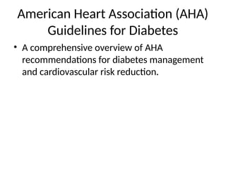 AHA_Guidelines_666666666666Diabetes.pptx