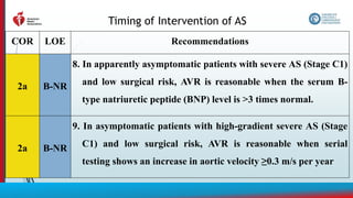 AHA GUIDLINES AORTIC STENOSIS NEW ACC.pptx