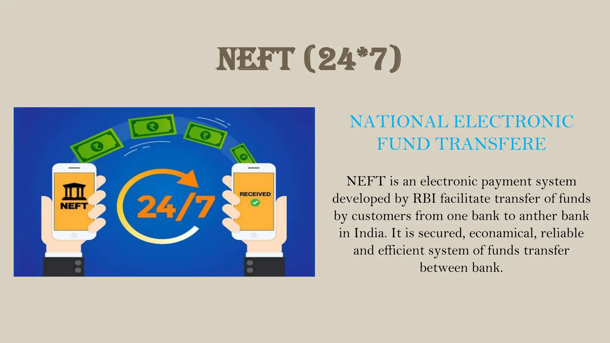 NATIONAL ELECTRONIC FUND TRANSFER | PPTX