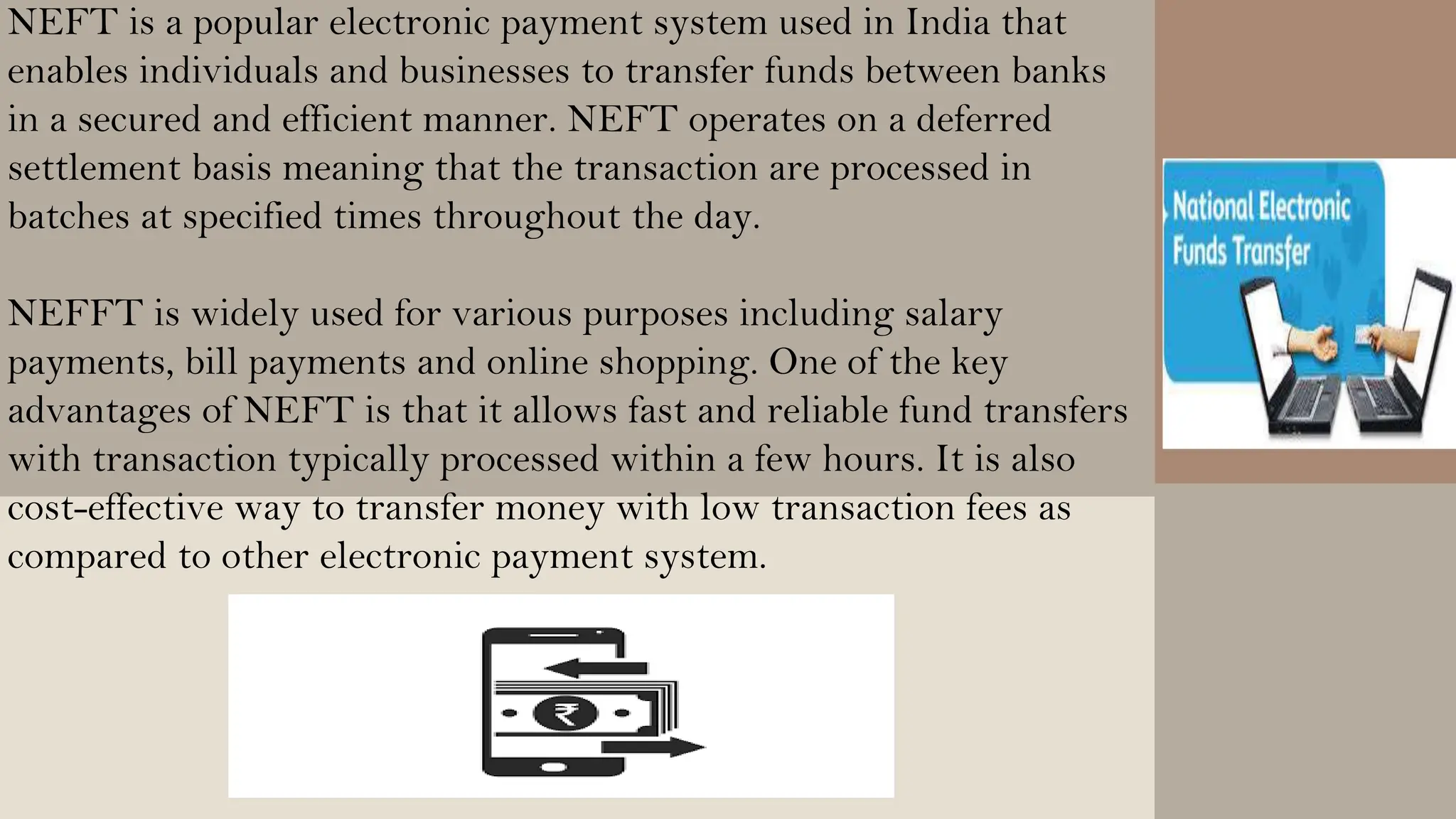 NATIONAL ELECTRONIC FUND TRANSFER | PPTX