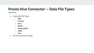 Level 101 for Presto: What is PrestoDB? | PPT