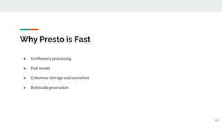 Level 101 for Presto: What is PrestoDB? | PPT