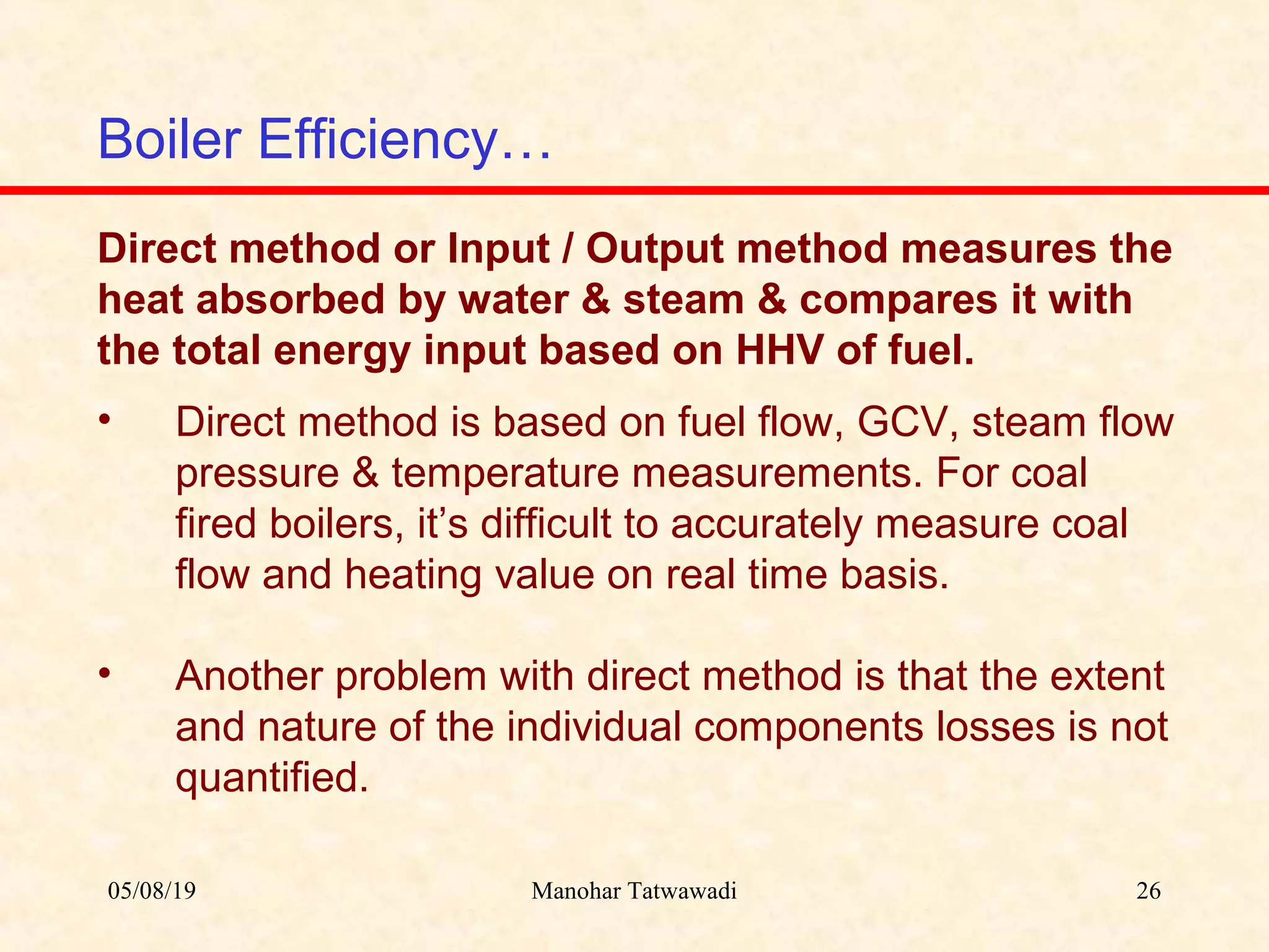 Air Heater and PF Boiler Performance Indices | PPT
