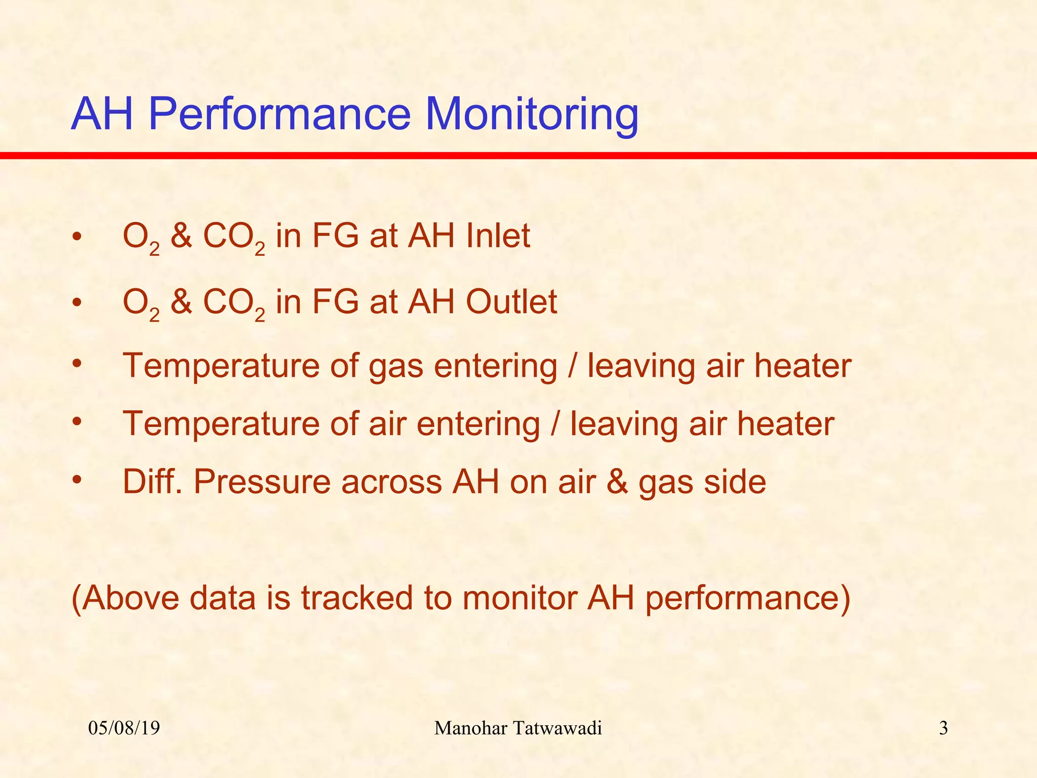 Air Heater and PF Boiler Performance Indices | PPT