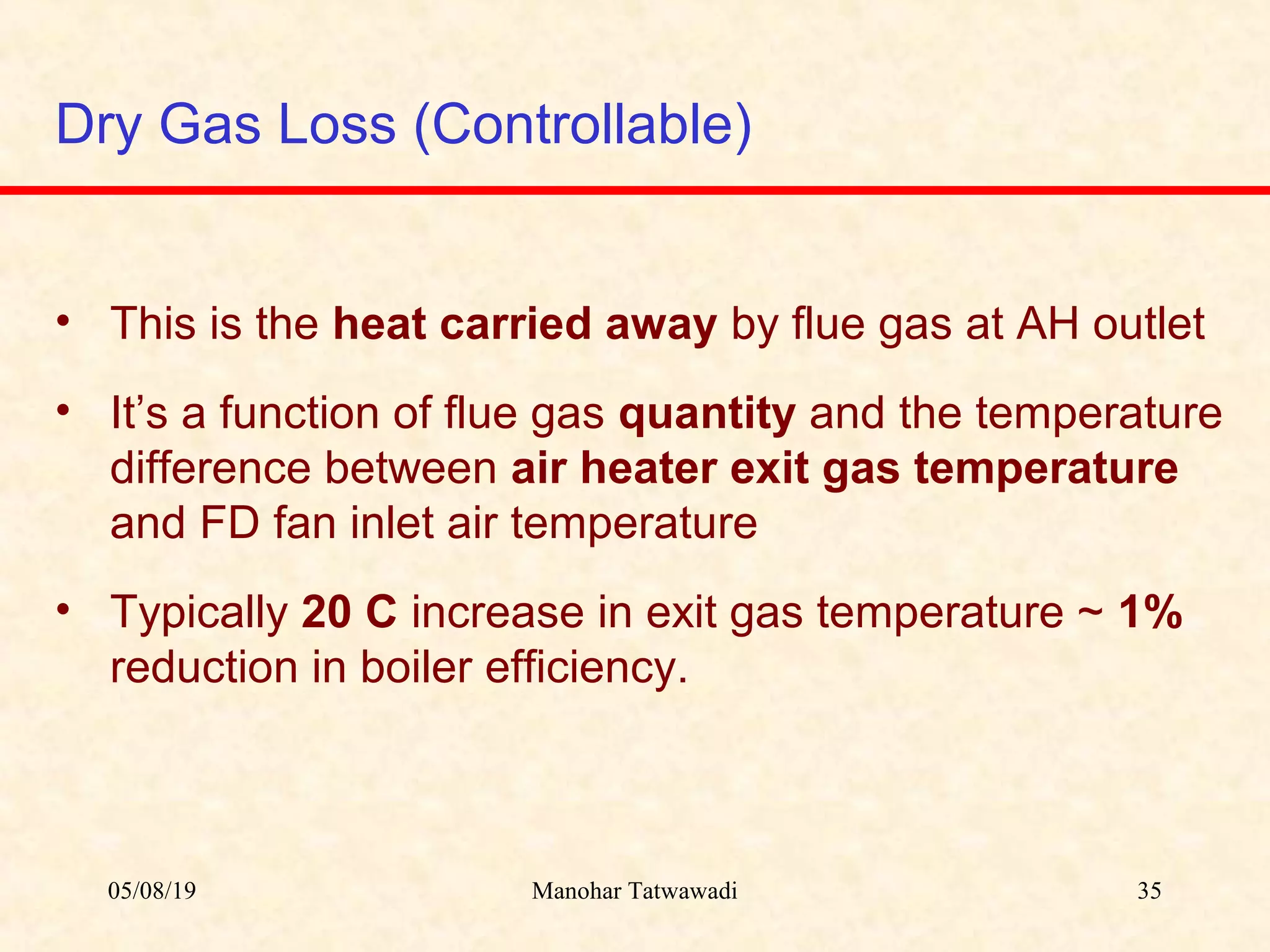 Air Heater and PF Boiler Performance Indices | PPT