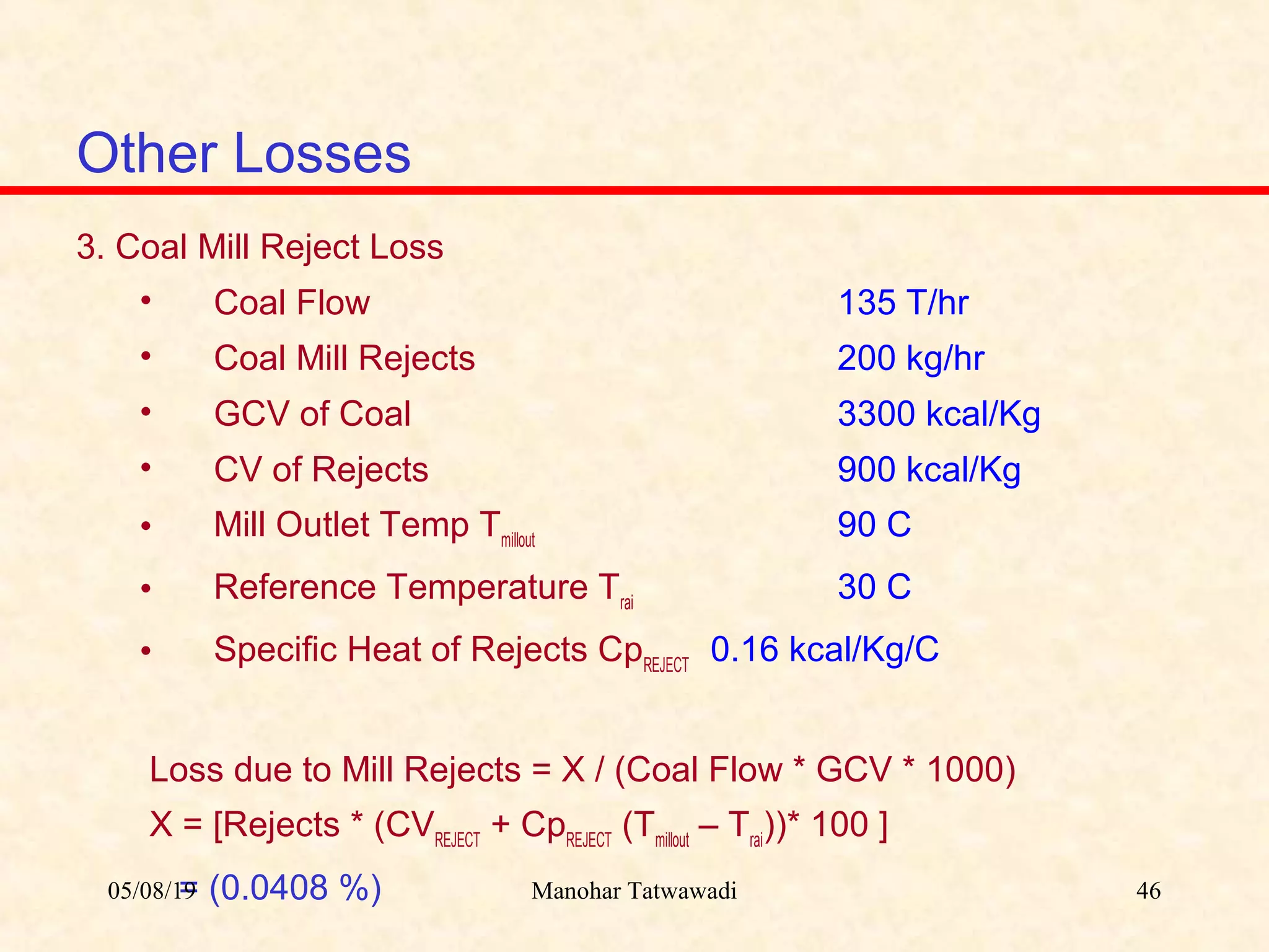 Air Heater and PF Boiler Performance Indices | PPT | Physics | Science