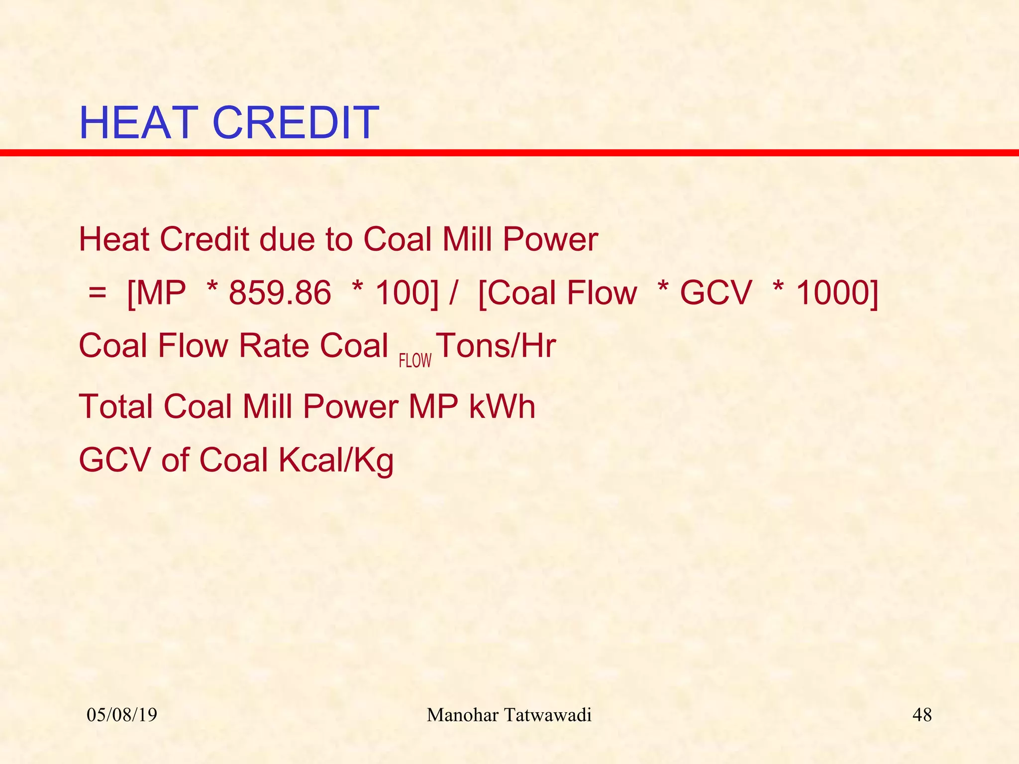 Air Heater and PF Boiler Performance Indices | PPT