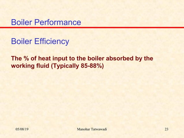 Air Heater and PF Boiler Performance Indices | PPT | Physics | Science