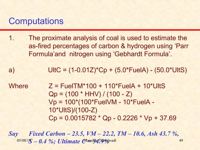 Air Heater and PF Boiler Performance Indices | PPT | Physics | Science