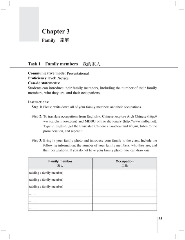 A handbook of tasks and rubrics for teaching mandarin chinese - Miao ...