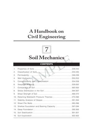 A handbook on civil engineering made easy publications - gate ( pdf ...
