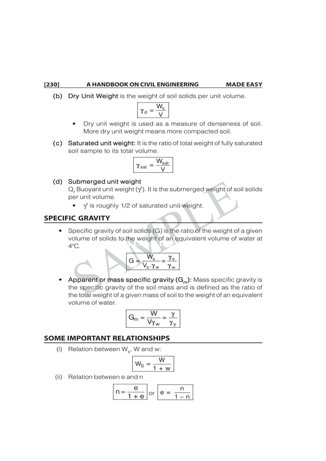 A handbook on civil engineering made easy publications - gate ( pdf ...