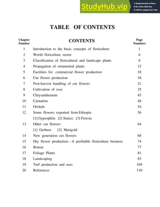 A HANDBOOK ON FLORICULTURE And Landscaping | PDF