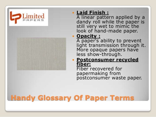 Everything You Need to Know About Paper - Limited Papers