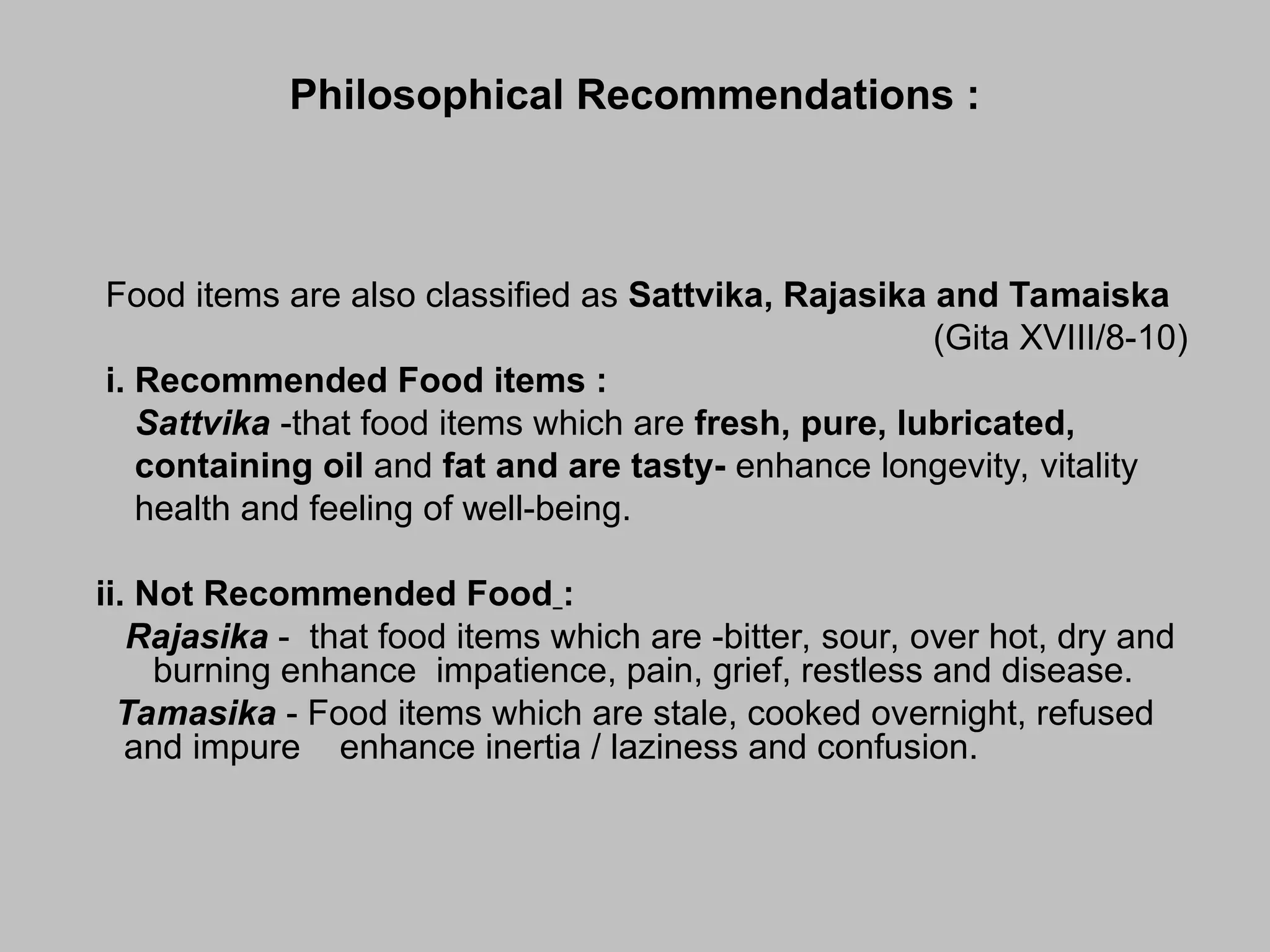 Ahara(food)Ayurvedic and Yogic prespective | PPT