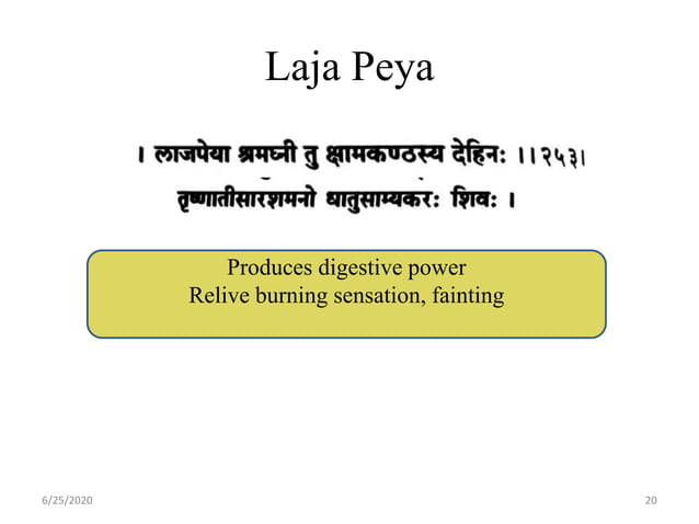 Ahara varga of Brihattrayi's | PPTX