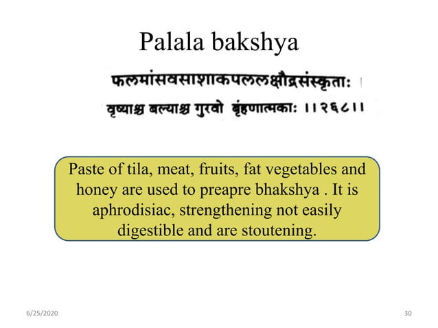 Ahara varga of Brihattrayi's | PPTX