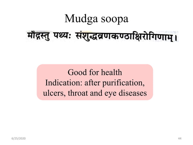 Ahara varga of Brihattrayi's | PPTX