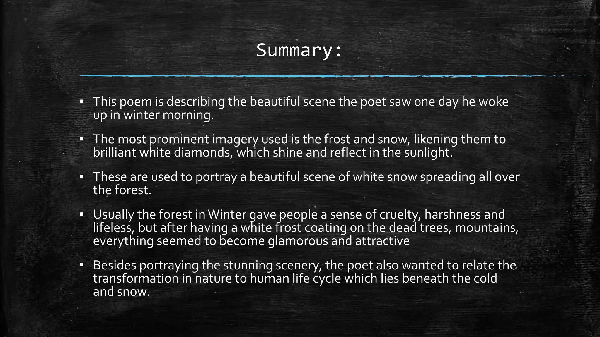 A Hard Frost - an analysis of the poem.pptx