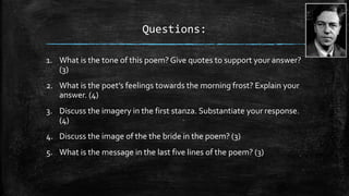 A Hard Frost - an analysis of the poem.pptx