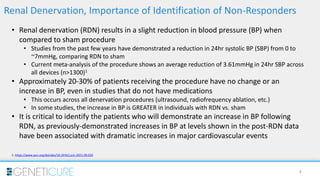 Genetic Scoring Related to Renal Denervation Response | PPT