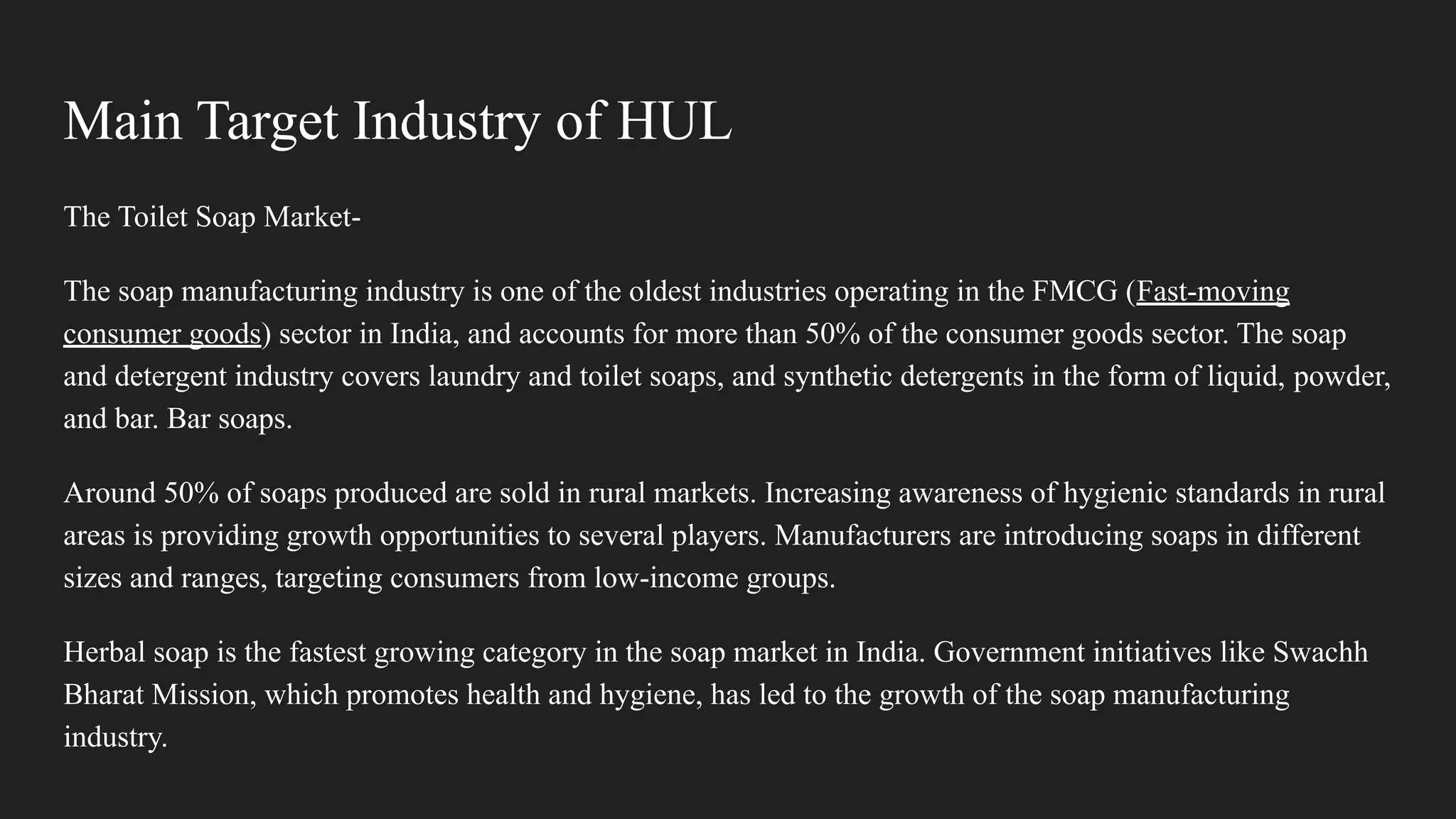 Hindustan Unilever Limited Marketing and Promotional Mix by Haresh ...