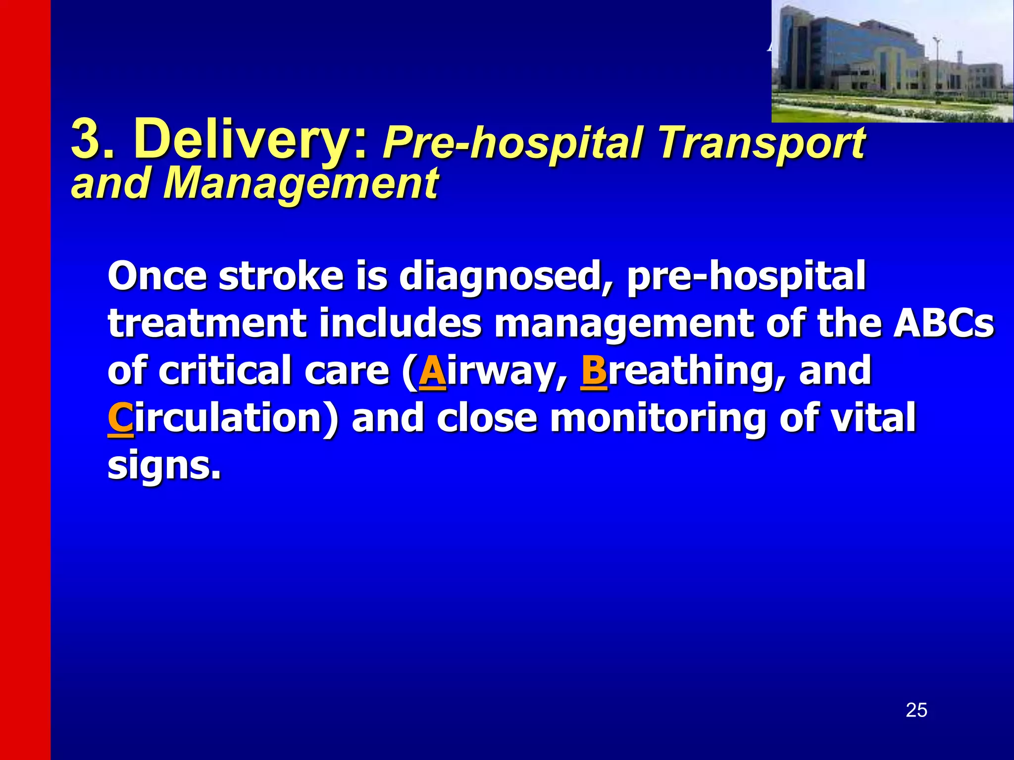 Approach to acute stroke BE FAST | PPTX